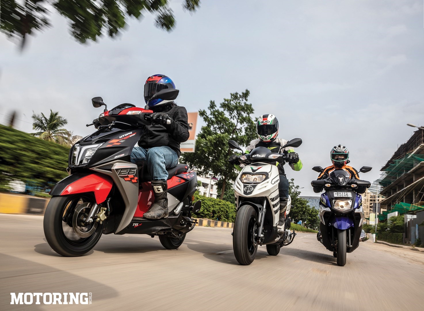 TVS NTorq 125 VS Aprilia Storm 125 VS Yamaha Ray ZR Street Rally 125 ...