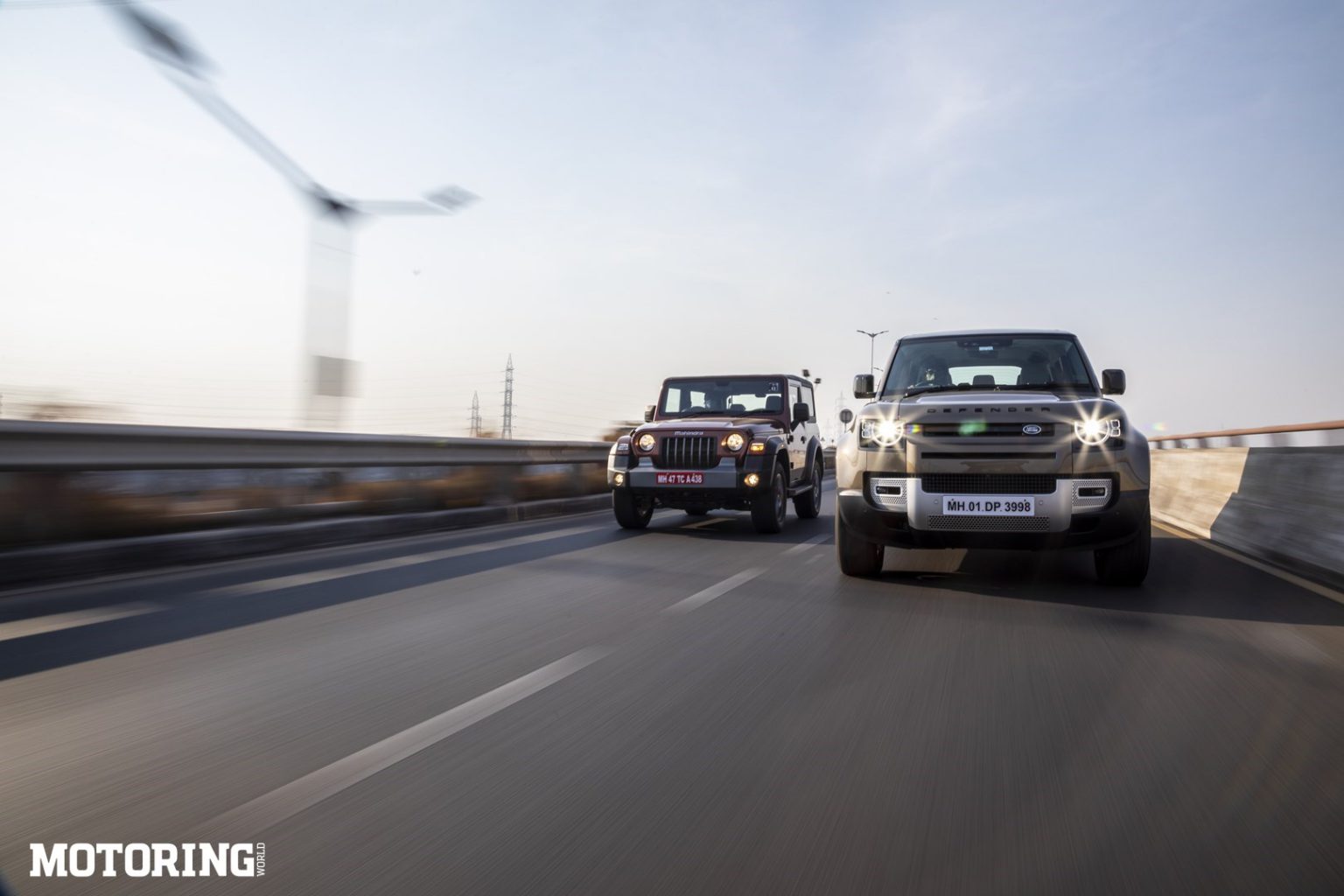 Mahindra Thar & Land Rover Defender 110: Of Road - Motoring World