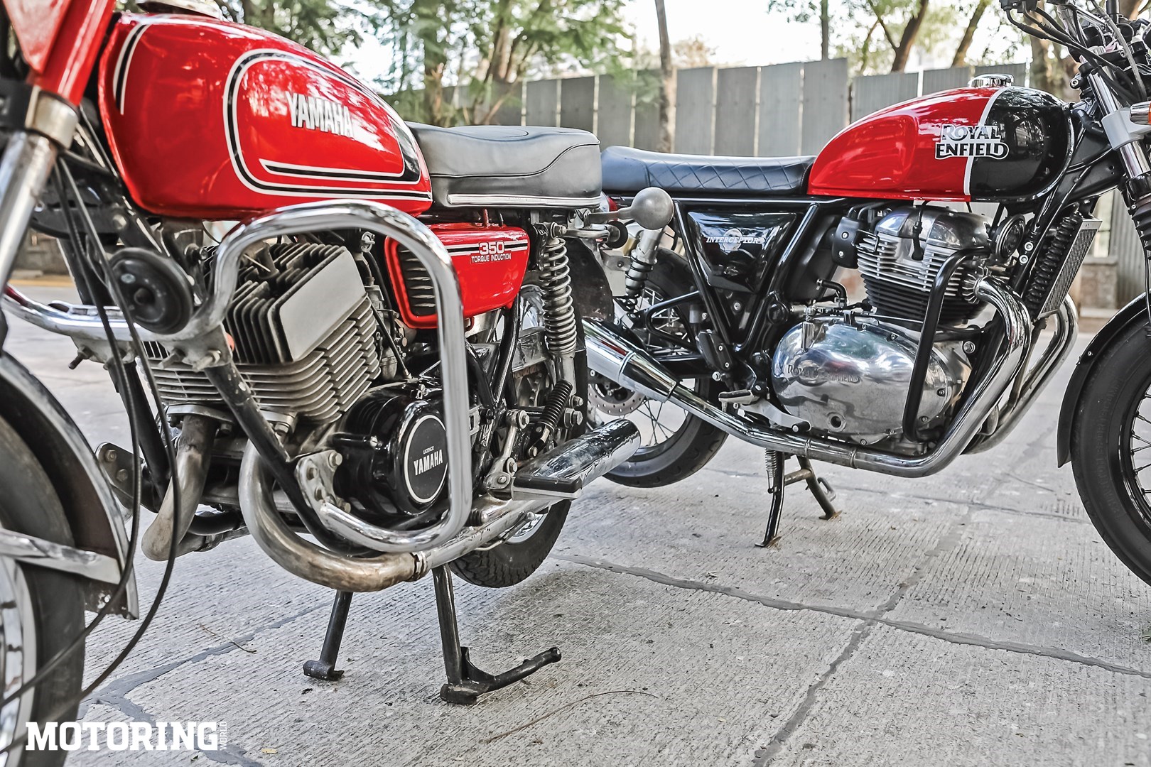Yamaha RD 350 VS Royal Enfield Interceptor 650: Parallel Universe ...