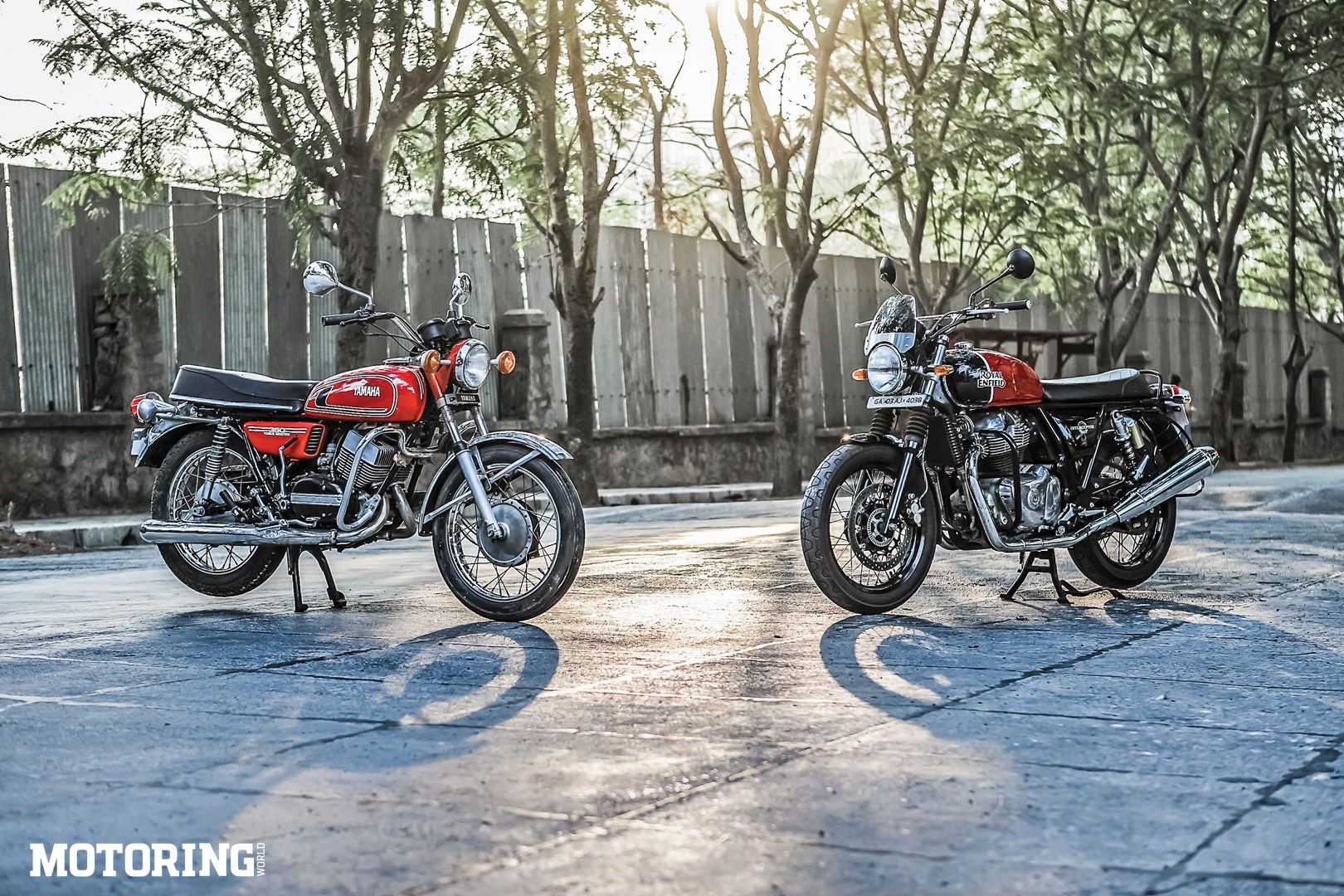 Yamaha RD 350 VS Royal Enfield Interceptor 650: Parallel Universe ...