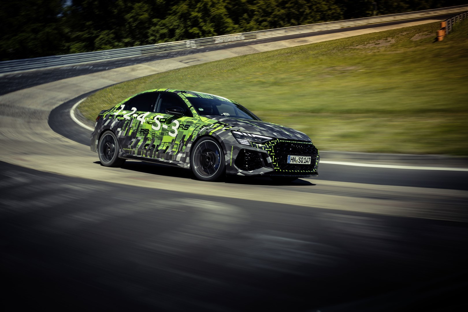 The Audi RS3 is the quickest compact car around the Nürburgring: Track ...
