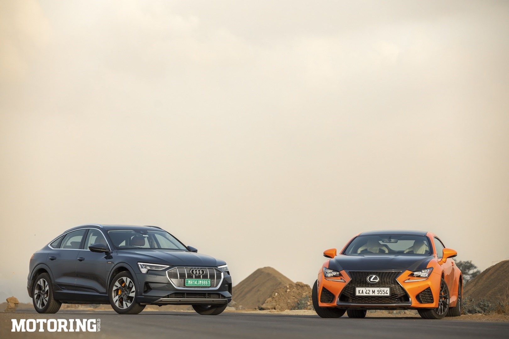 Lexus RC F VS Audi e-tron Sportback: Sound Or Silence - Motoring World