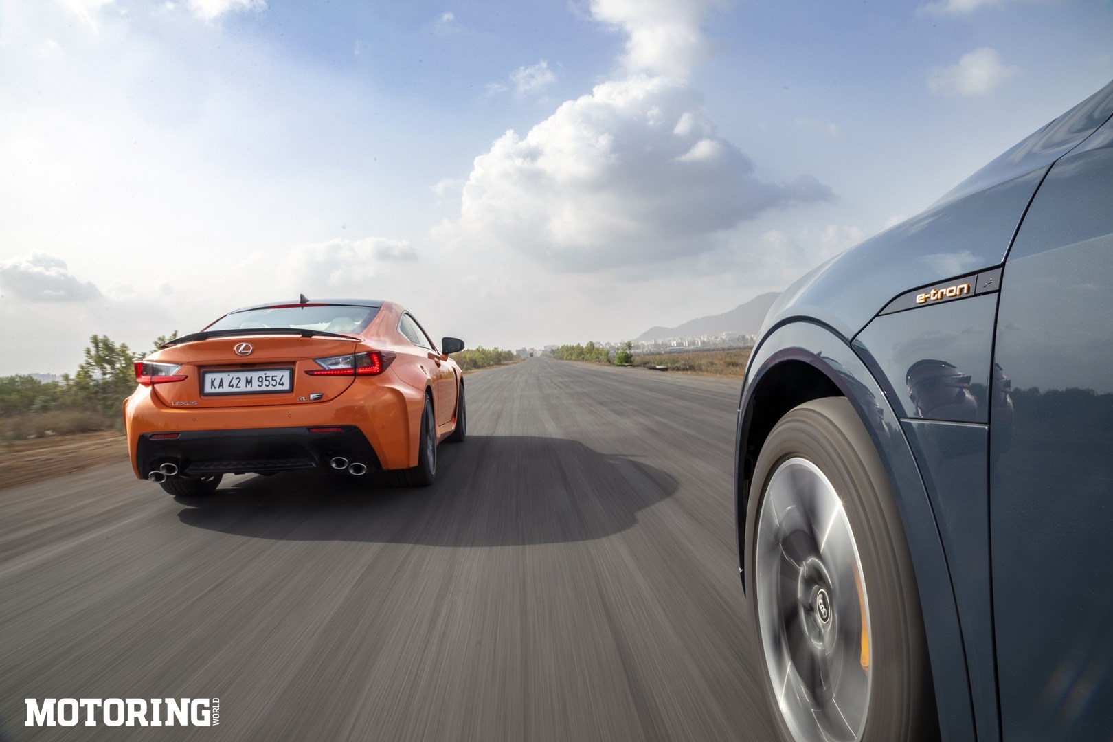 Lexus RC F VS Audi e-tron Sportback: Sound Or Silence - Motoring World