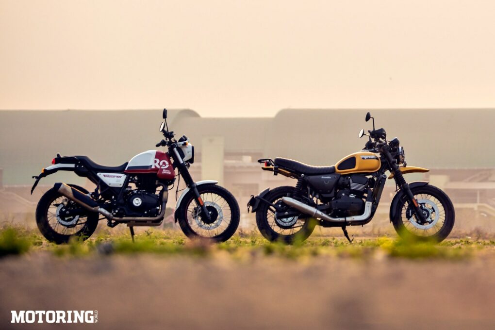Royal Enfield Scram 411 VS Yezdi Scrambler: Scrambled Voices - Motoring ...