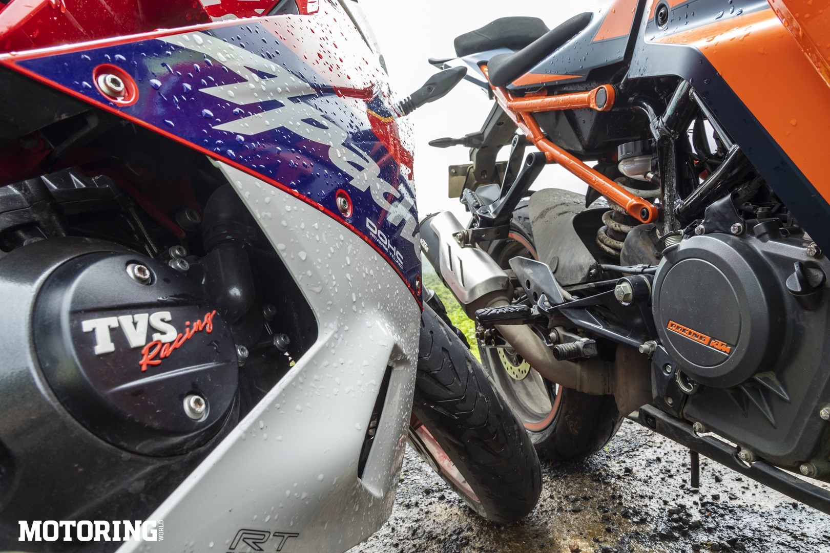 KTM RC 390 VS TVS Apache RR 310 BTO: Faired Fun - Motoring World