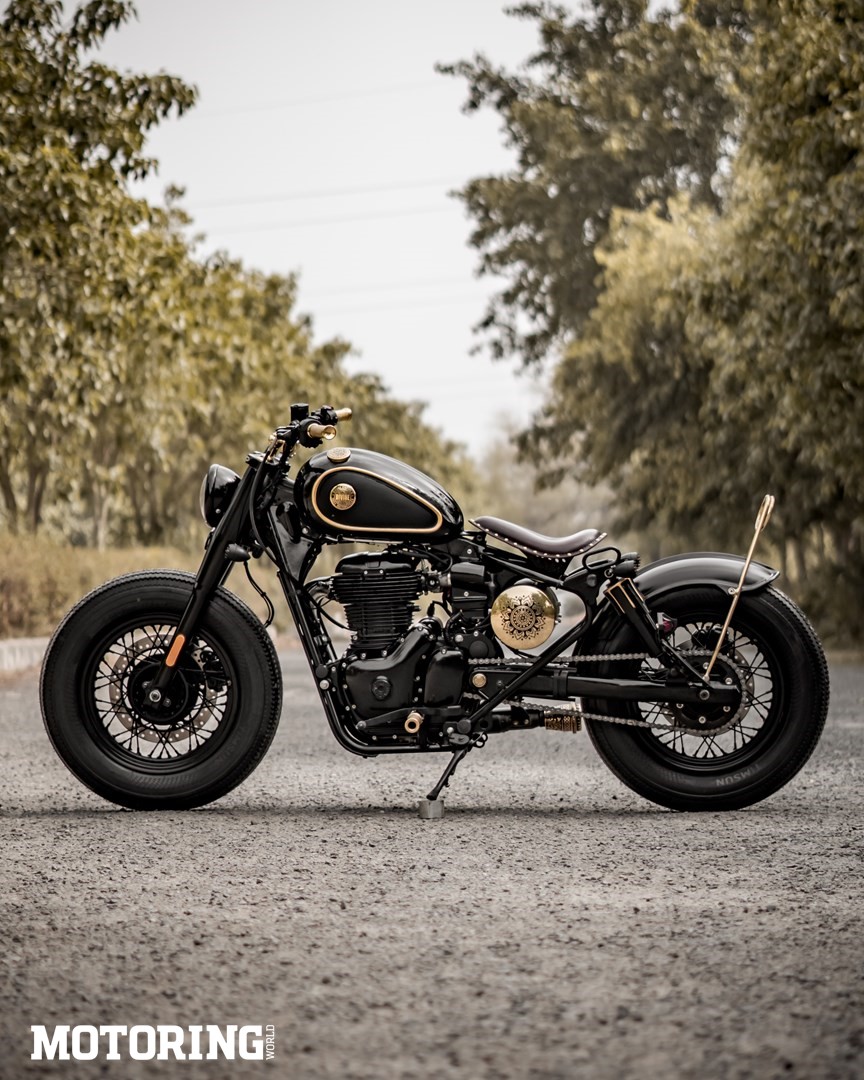 Royal Enfield Classic 350 modified by Rajputana Customs and Neev ...