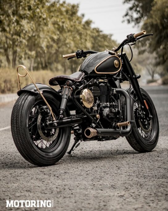 Royal Enfield Classic 350 modified by Rajputana Customs and Neev ...