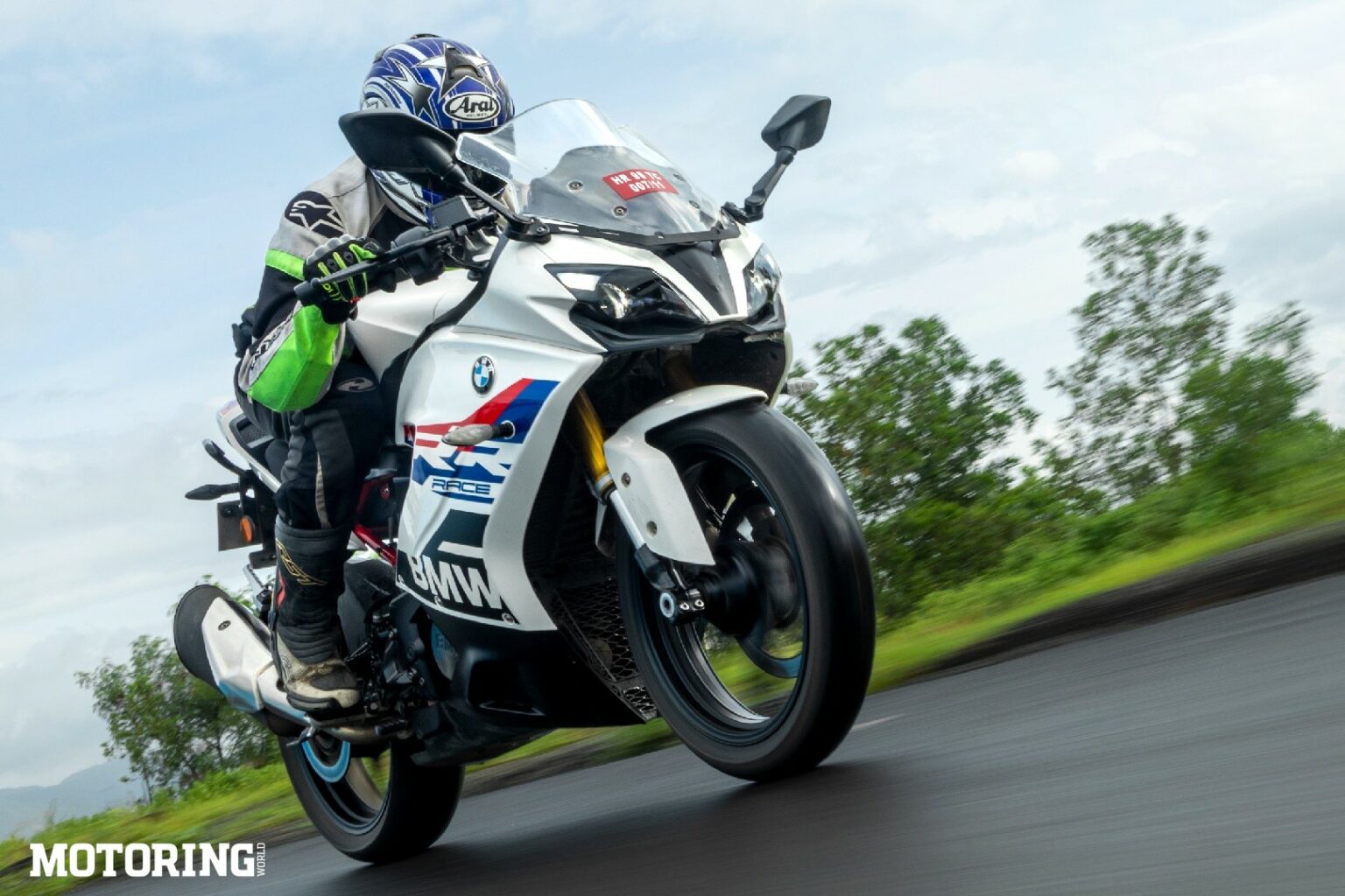 BMW G 310 RR Review: Badge Holder - Motoring World