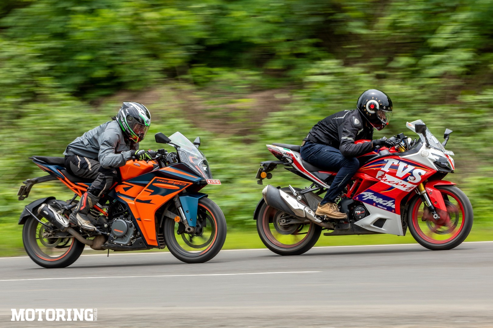KTM RC 390 VS TVS Apache RR 310 BTO: Faired Fun - Motoring World