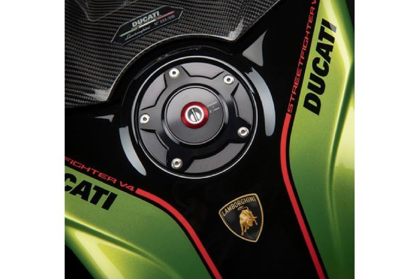 Ducati unveils Huracán STO inspired Streetfighter V4 Lamborghini ...