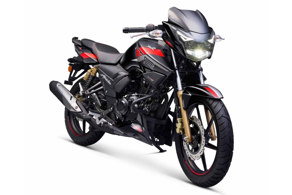 2022 Apache RTR 160 and RTR 180 launched by TVS - Motoring World