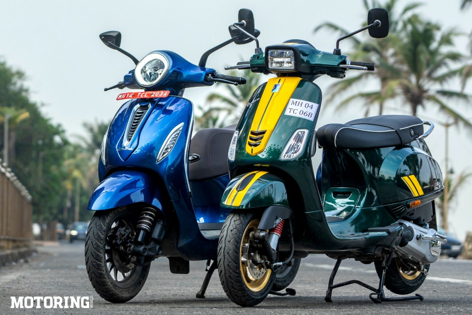 Bajaj Chetak and Vespa Racing Sixties CBS: Of Horses and Wasps ...