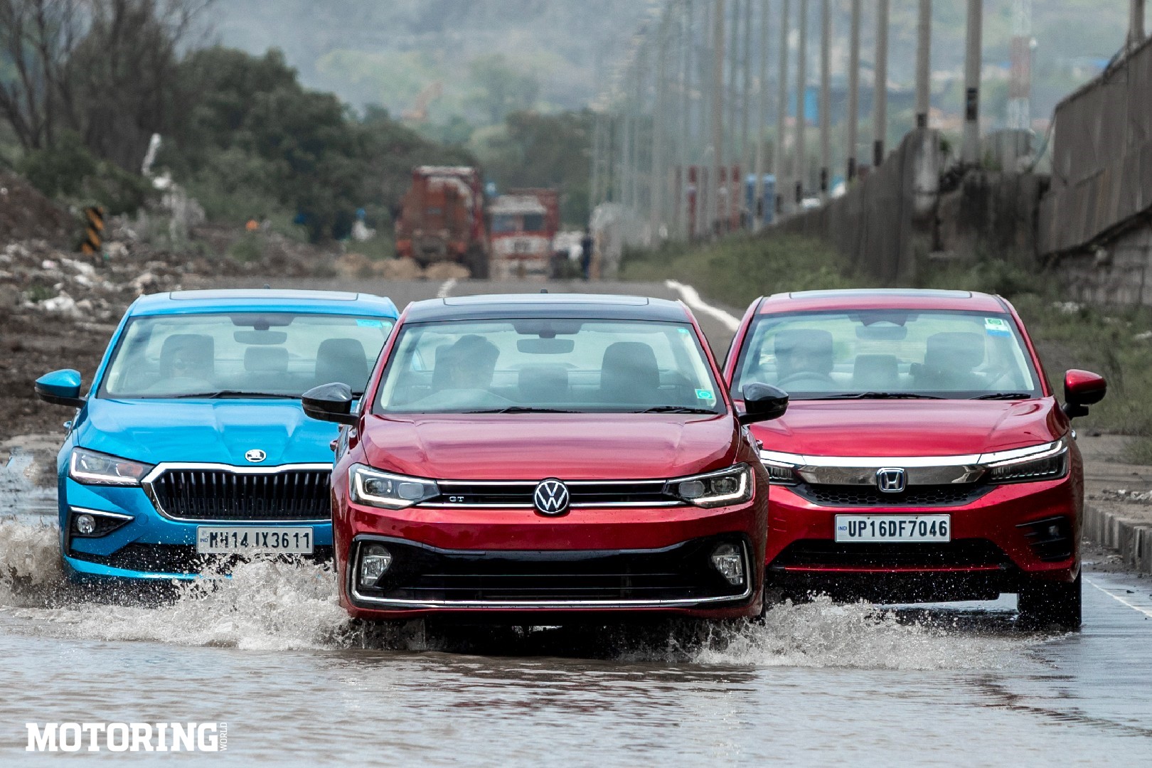 Honda City e:HEV VS Skoda Slavia VS Volkswagen Virtus: Sedan Supremacy ...