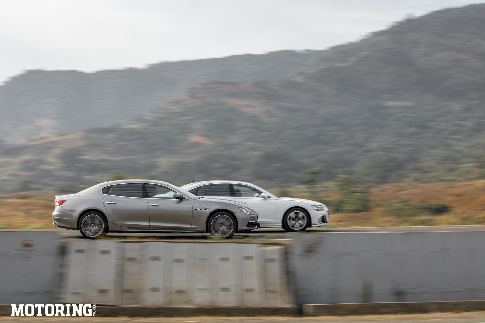 Audi A8 L VS Maserati Quattroporte GT: V6 Rumble - Motoring World