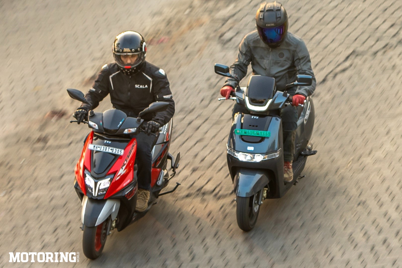 TVS NTorq 125 VS TVS iQube: Scooting Around - Motoring World