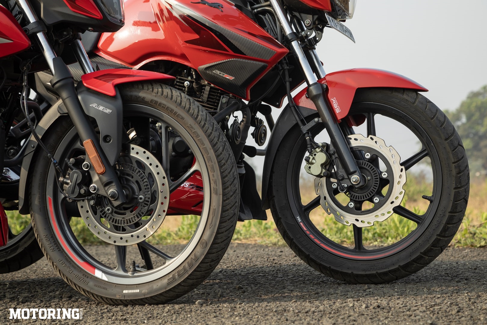 Bajaj Pulsar P150 VS TVS Apache RTR 160 2V: Uppercut Dominance ...