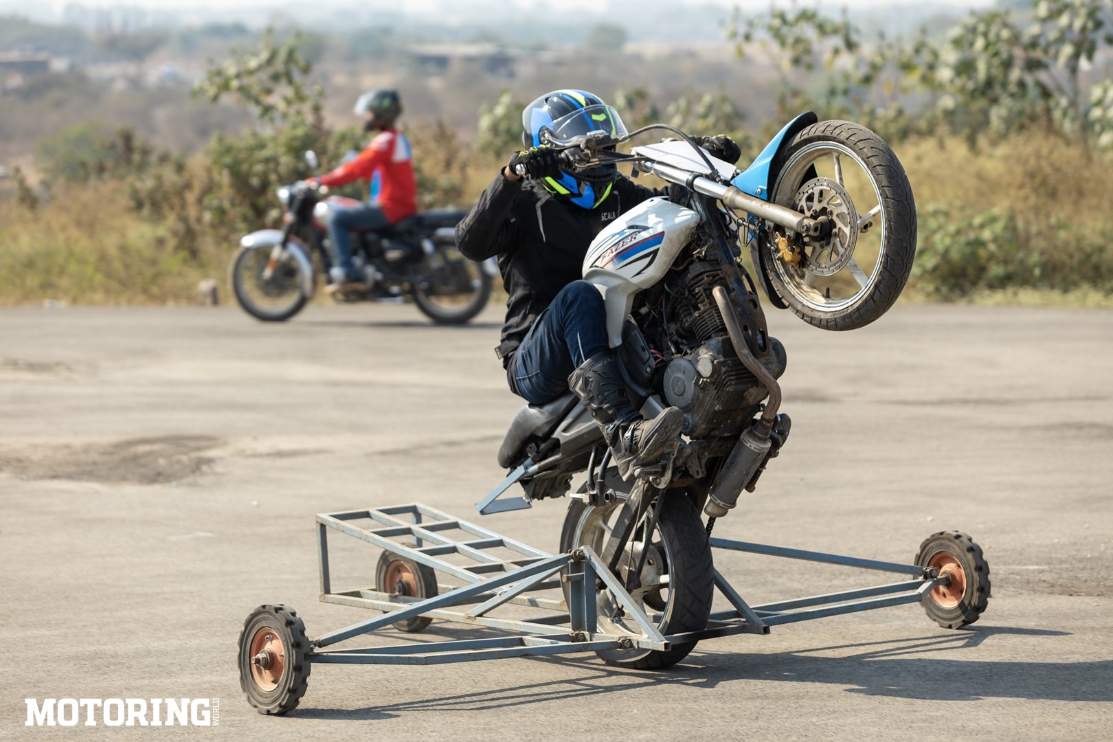 Wheelie School by Hrishikesh Mandke: High Spirits - Motoring World