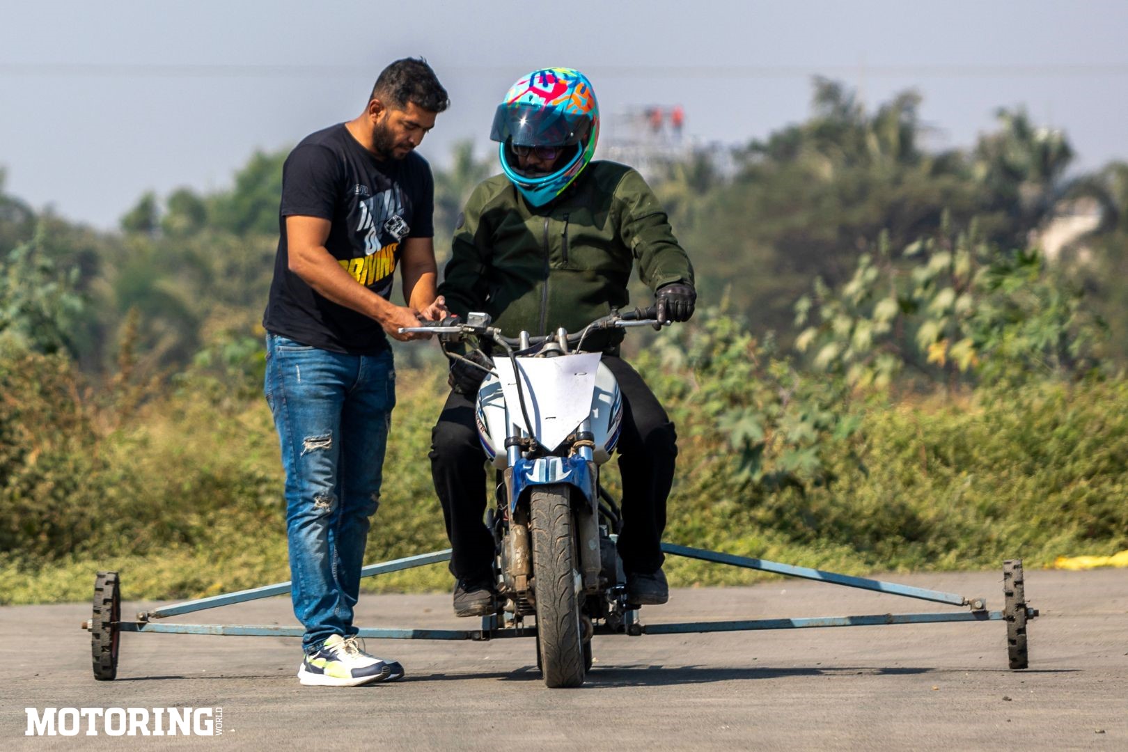 Wheelie School by Hrishikesh Mandke: High Spirits - Motoring World