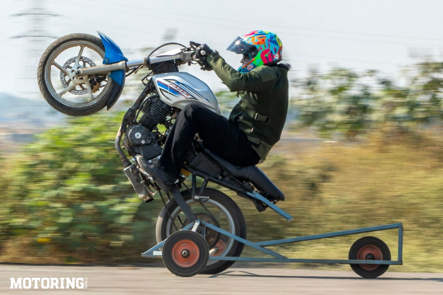 Wheelie School by Hrishikesh Mandke: High Spirits - Motoring World