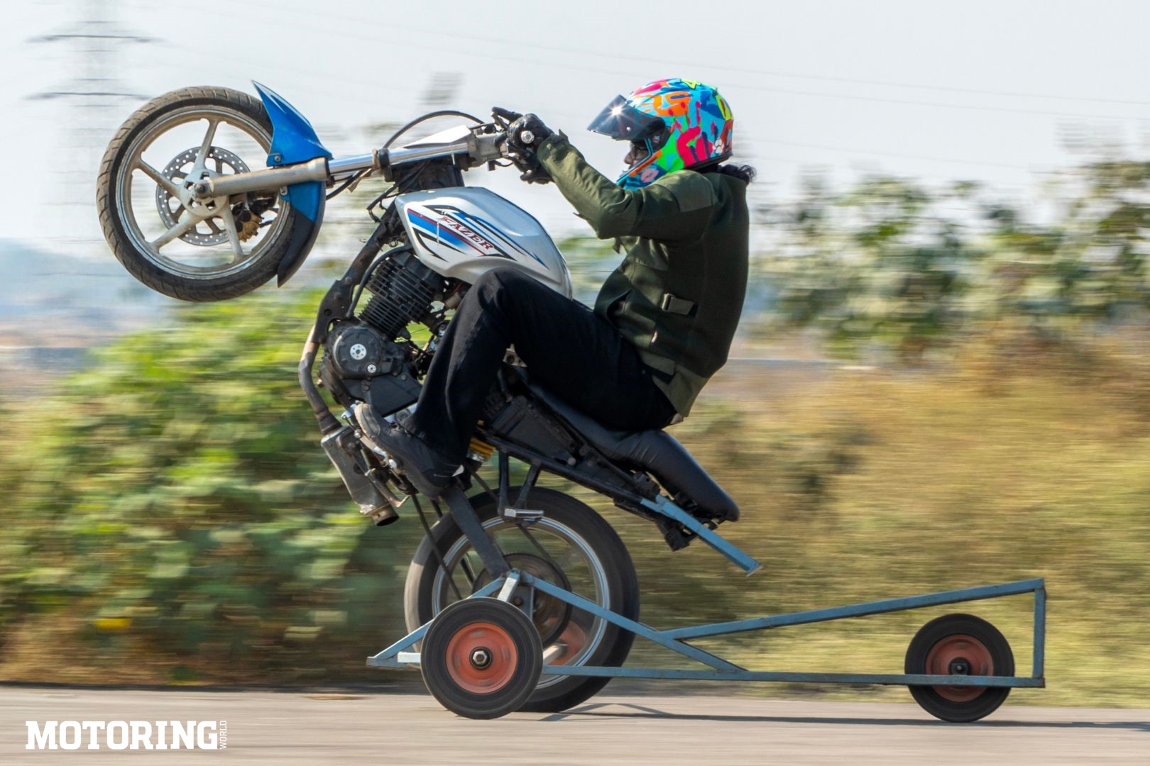 Wheelie School by Hrishikesh Mandke: High Spirits - Motoring World