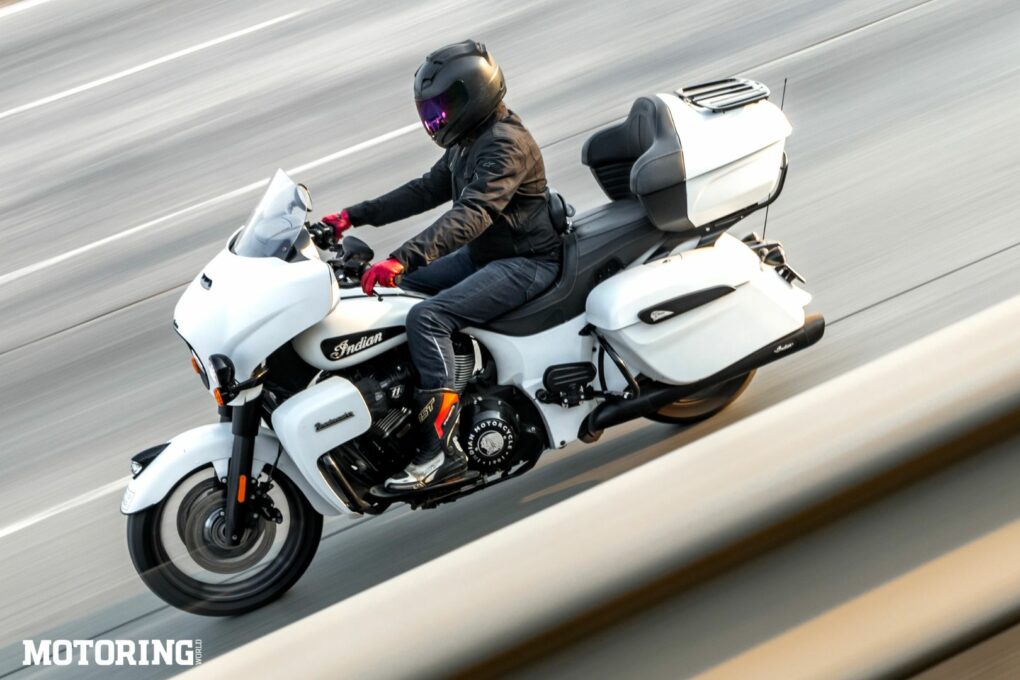Indian Roadmaster Dark Horse Review: White Stead - Motoring World
