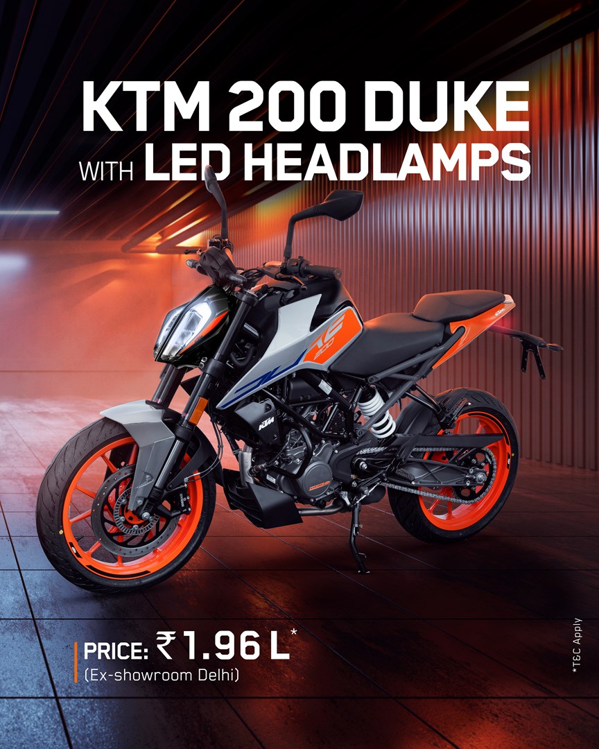 Updated KTM 200 Duke launched in India - Motoring World