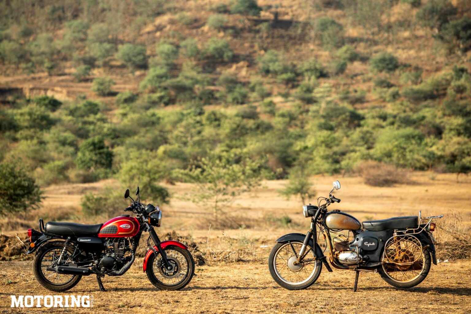 Kawasaki W175 and Rajdoot 175: Retro Party - Motoring World