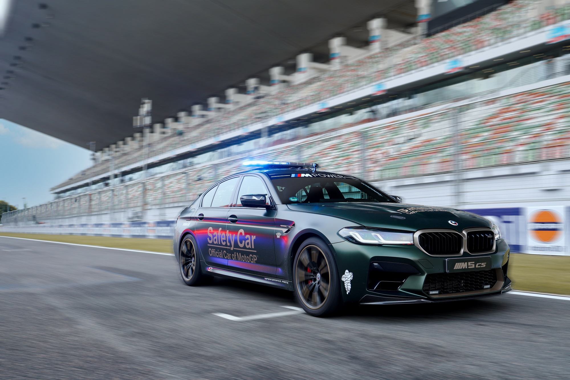 BMW M Safety Vehicles Rev Up MotoGP Bharat Debut - Motoring World