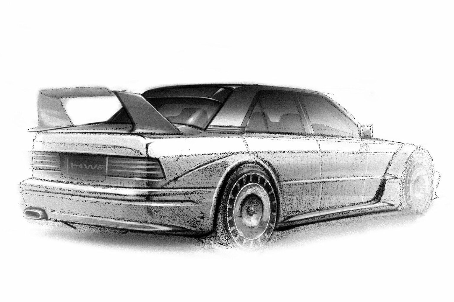 AMG Co-Founder Unveils Restomod of Iconic Mercedes 190E 2.5-16 Evo II ...