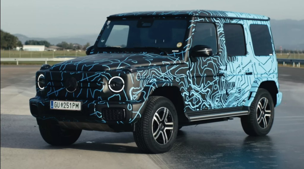 Mercedes-Benz Tease All-Electric G-Class Redefining Off-Road Excellence ...