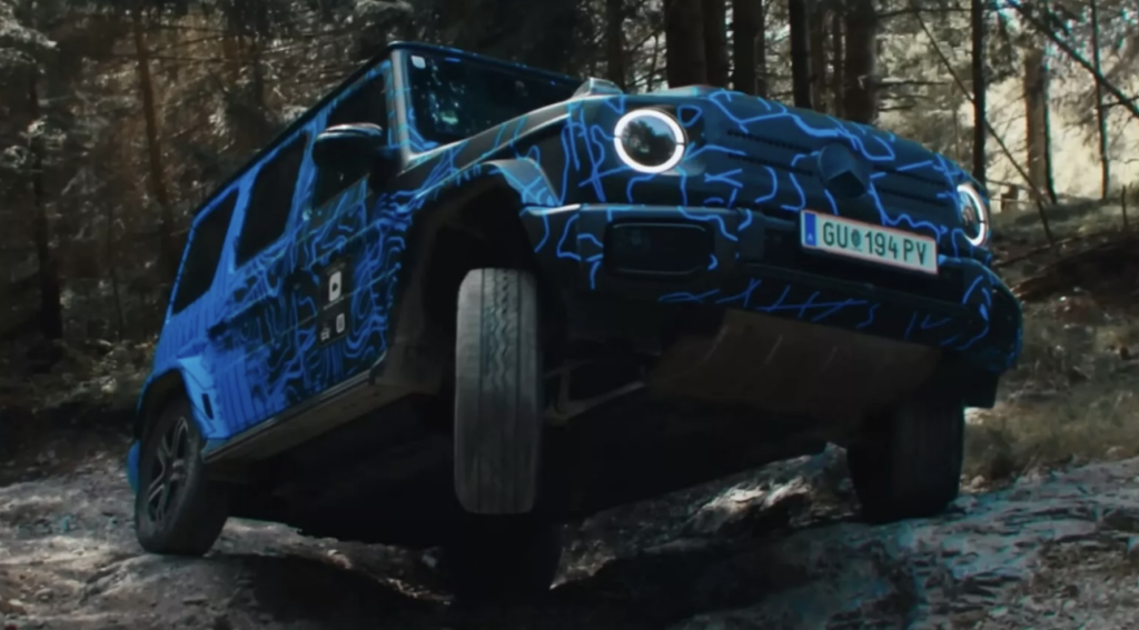 Mercedes-Benz Tease All-Electric G-Class Redefining Off-Road Excellence ...
