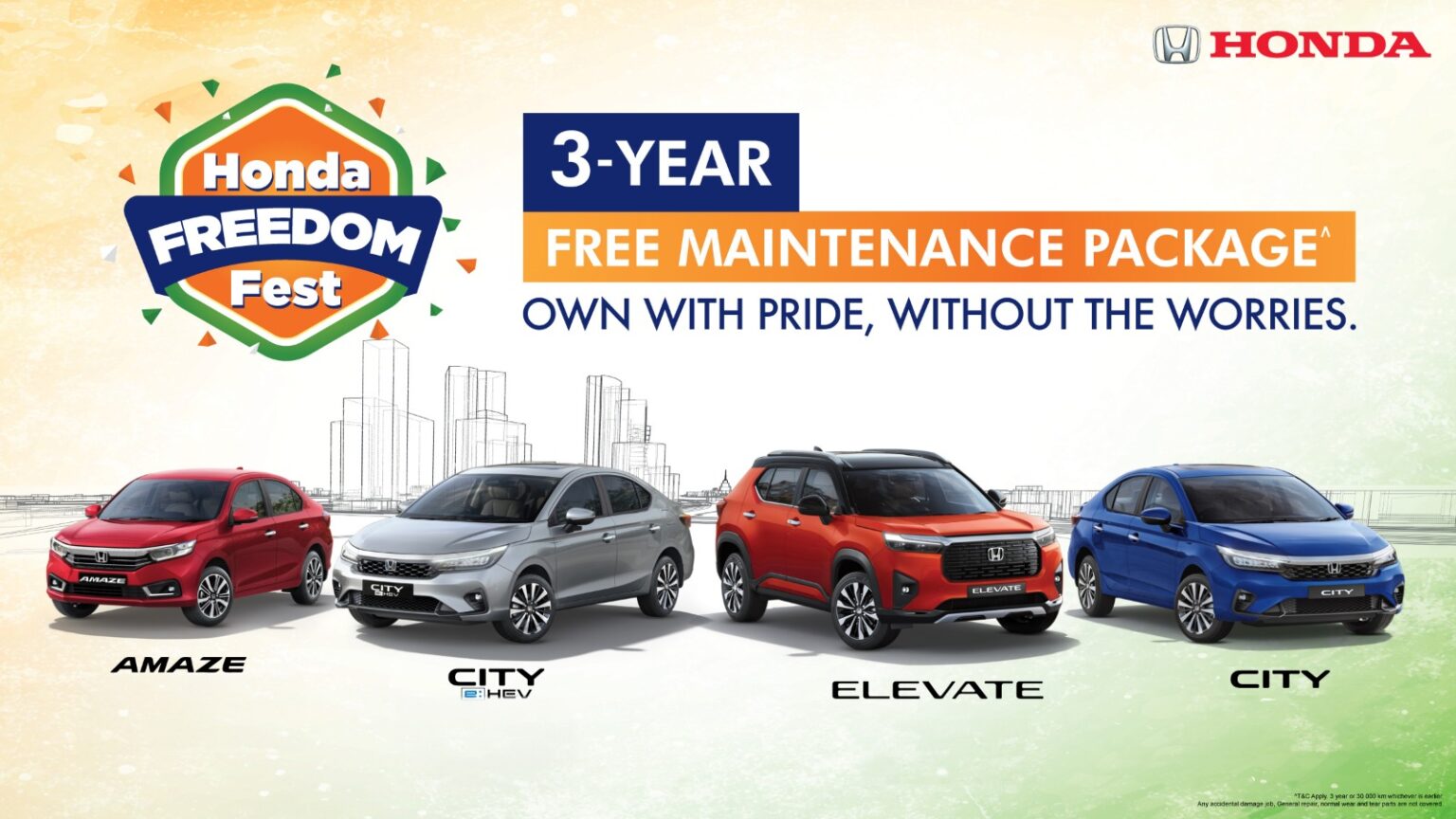 Honda Cars India Celebrates Freedom with Exclusive Offers - Motoring World