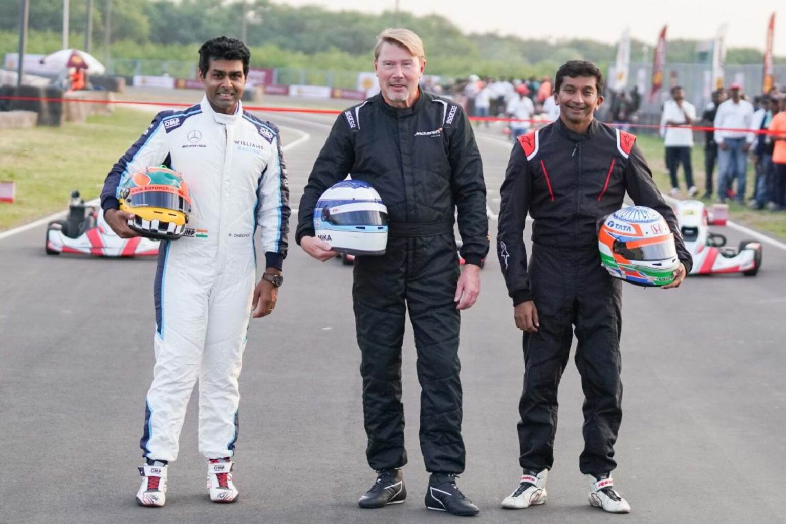 Häkkinen Inaugurates Madras International Karting Arena In Chennai ...