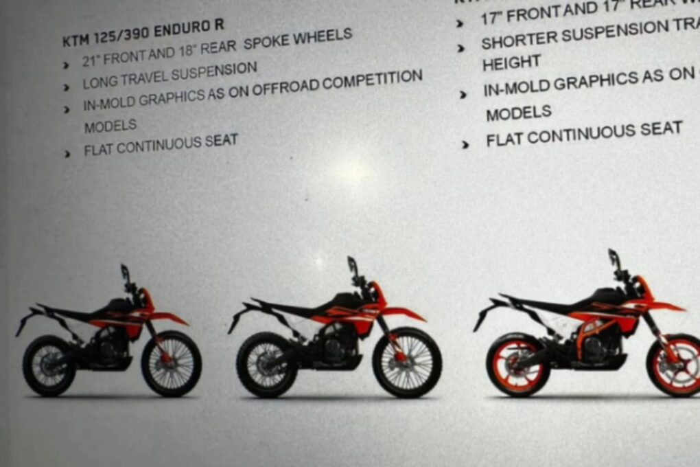 KTM 390 Enduro and Supermoto Details Leaked Ahead of EICMA Launch ...