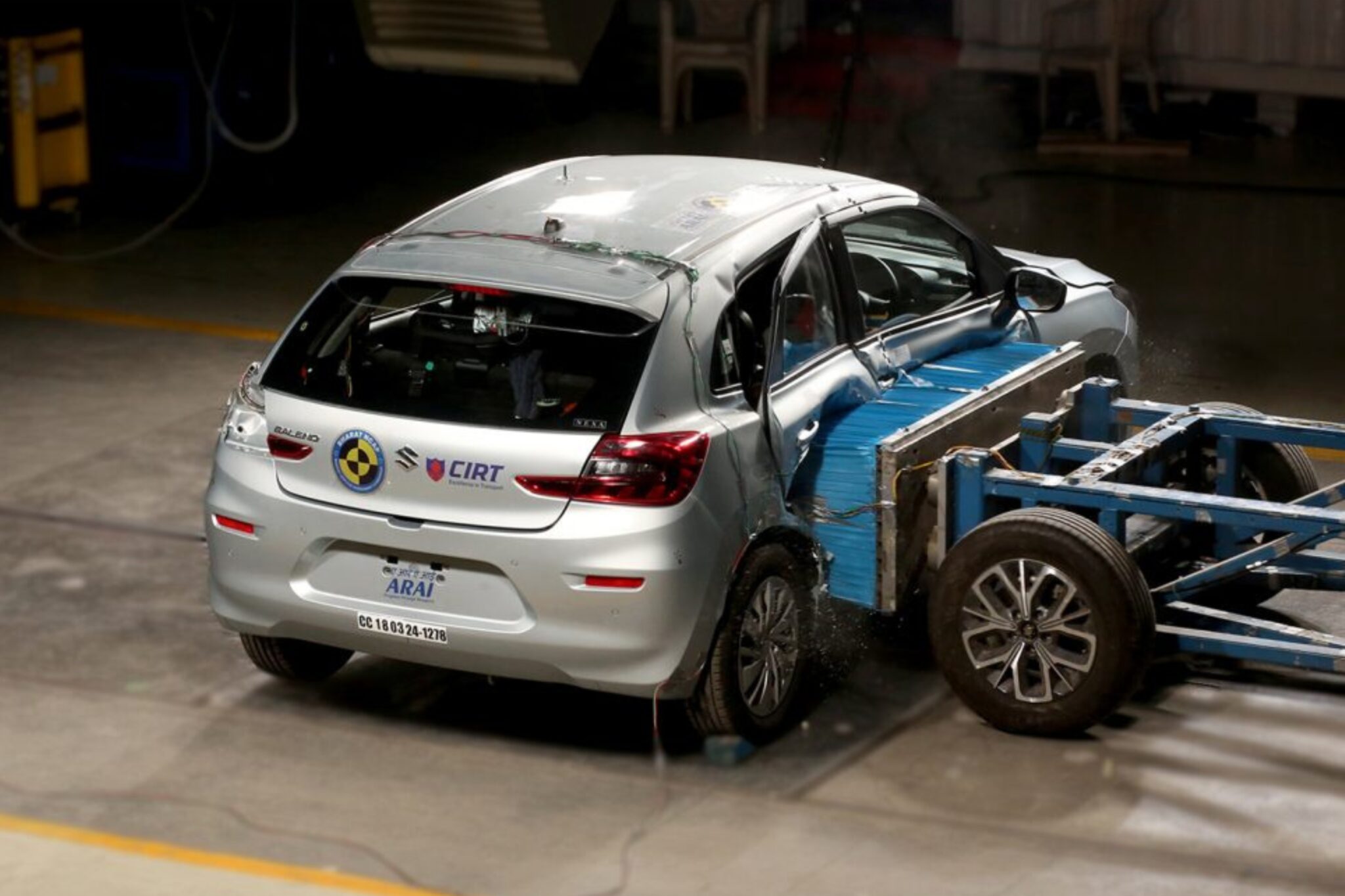 Maruti Baleno Scores 4 Stars in Bharat NCAP Crash Test - Motoring World