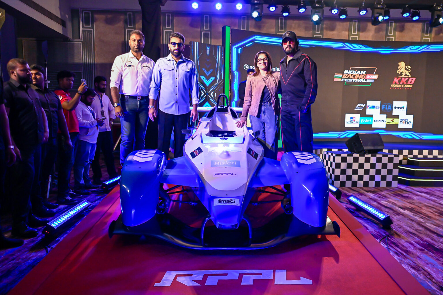 Kichcha Sudeep Launches Team for Indian Racing Festival - Motoring World